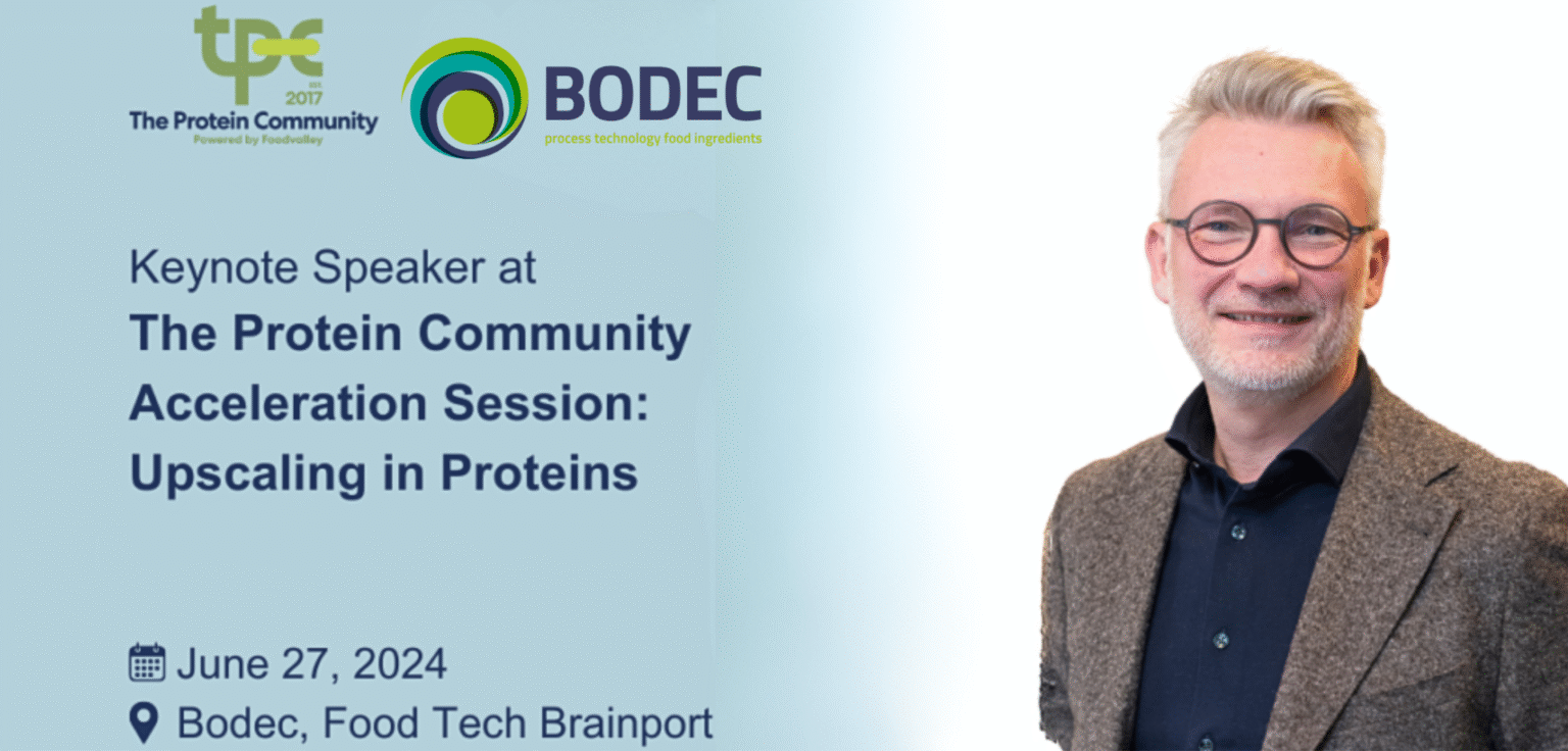 The Protein Community Acceleration Session on Upscaling in Proteins - Bodec